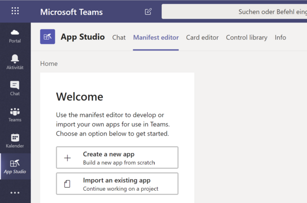 Custom Apps in Microsoft Teams – LANSCO GmbH